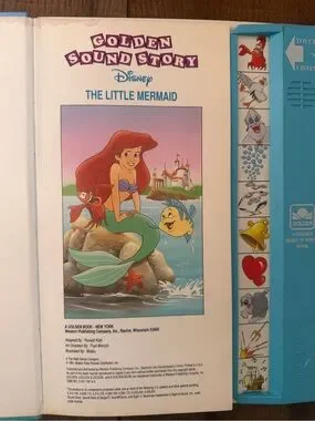 Golden Story | Accents | Disney Golden Story The Little Mermaid Sight N ...
